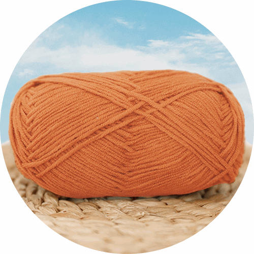 78- Yam Orange – Plainjane Yarn