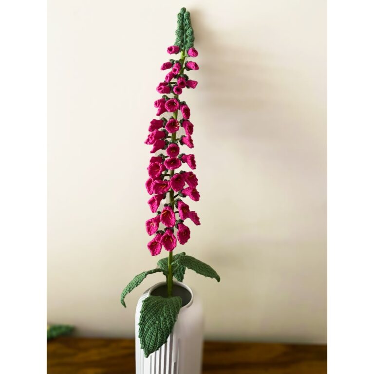 Foxglove Crochet Kit – Plainjane Yarn