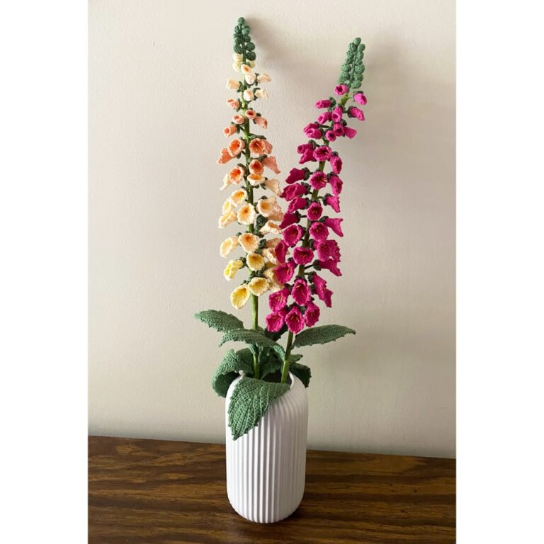 Foxglove Crochet Kit – Plainjane Yarn